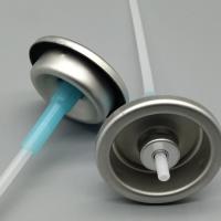 China 1 Inch Plastic Stem Aerosol Metered Valve for Air Freshener Spray Applications for sale