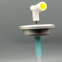 China 1 Inch Metal Stem Aerosol Metering Valve for Controlled Air Freshener Dispensing for sale