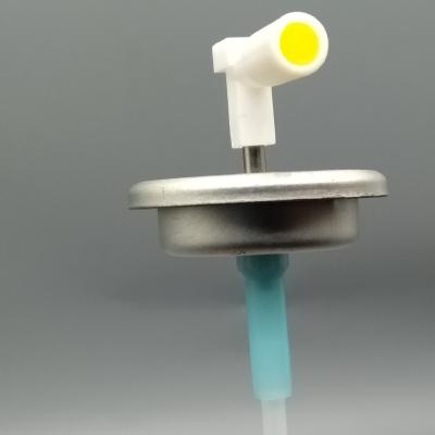 China 1 Inch Metal Stem Aerosol Metering Valve for Controlled Air Freshener Dispensing for sale