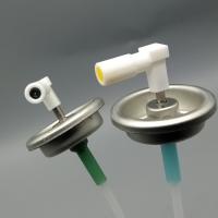 China 1 Inch Metal Stem Aerosol Metering Valve for Controlled Air Freshener Dispensing for sale