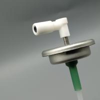 China 1 Inch Plastic and Metal Stem Aerosol Metering Valve for Odor Neutralizer Sprays for sale
