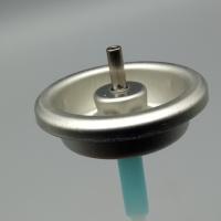 China 1 Inch Plastic and Metal Stem Aerosol Metering Valve for Odor Neutralizer Sprays for sale