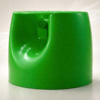 China 65mm Heavy-Duty Plastic Spray Cap for Industrial Aerosol Applications for sale