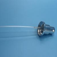 China Silver Perfume Pump with a Consistent Controlled Mist Resistant Metallic Finish for sale