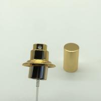 China Premium Perfume Pump Mist for Luxury Fragrance Brands with Gold Finishes for sale