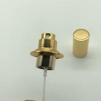 China Premium Perfume Pump Mist for Luxury Fragrance Brands with Gold Finishes for sale