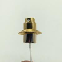 China Premium Perfume Pump Mist for Luxury Fragrance Brands with Gold Finishes for sale