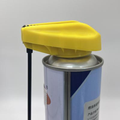 China Green Aerosol Spray Nozzle with POM Rubber Holder and 1.0mm Dip Tube Inner Diameter for sale