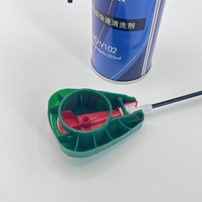 China 50.13mm x 27.34mm Spray Aerosol Nozzle with Extension Tube for sale
