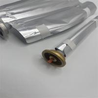 China Silver Controlled Valve Bag / Valve On Bag Good Sealing Pressure Eco Friendly Temperature Protection for sale