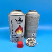 China Premium Refillable Butane Gas Canister for Outdoor Cooking and Portable Stoves with Leak-Proof Safety Valve for sale