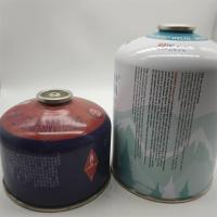 China Premium Refillable 220g Butane Canister for Outdoor Camping Stoves with Leak-Proof Valve for sale