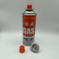 China Orange Etc Butane Gas Canister for Lighter Gas and Straight Wall for sale