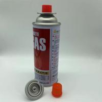 China Orange Etc Butane Gas Canister for Lighter Gas and Straight Wall for sale