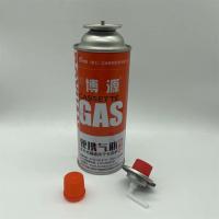 China Outdoor Activities Butane Gas Canister with Straight Wall Tinplate for sale