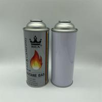 China Outdoor Activities Butane Gas Canister with Straight Wall Tinplate for sale
