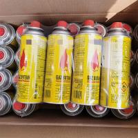 China 220g And 227g Butane Gas Canister 1 X Package Content For Butane Gas And Propane Gas for sale