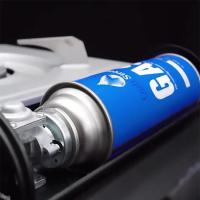 China Outdoor Adventure Butane Gas Canister Butane Fuel Can Straight Wall Type for sale