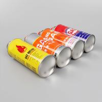 China 65 X 158 Mm Commodity Butane Gas Cartridge Butane Gas Canister Logo Customized for sale