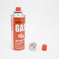 China 65 X 158 Mm Commodity Butane Gas Cartridge Butane Gas Canister Logo Customized for sale