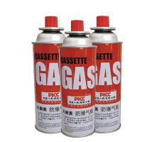 China Tinplate Butane Gas Cylinder 65 x 158 mm specifications for sale