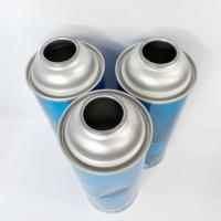 China Metal Self-Closing Butane Gas Tank with Pressure Relief Valve for sale