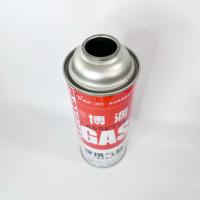 China Tinplate Butane Gas Reservoir / Butane Can For Camping for sale