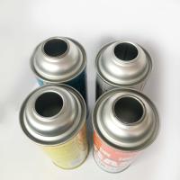 China Tinplate Butane Gas Reservoir / Butane Can For Camping for sale