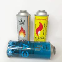 China Straight Wall Butane Gas Jar for Butane Gas and Lighter Gas for sale