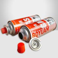 China Buna Gasket Butane Gas Valve Empty Gas Canister Valve Erosion Resistant for sale
