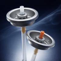 China Sustainable Fragrance Dispensing Valve with 20mm Mounting Cup Standard Flow and Recyclable Material for sale