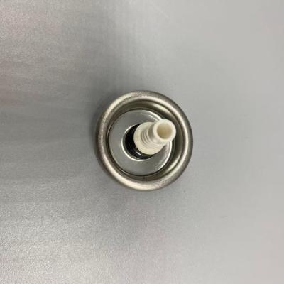 China Long Stem Chemical-Resistant PU Foam Aerosol Valve with One Inch Size for High-Pressure Foam Dispensing for sale