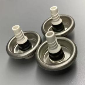 China 1 Inch Tinplate PU Foam Aerosol Valve for Controlled High-Pressure Dispensing for sale