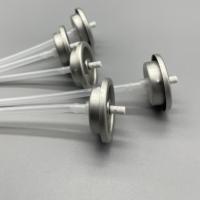 China One Inch Tinplate Aerosol Valve for Powder-Based Dry Shampoo Applications for sale