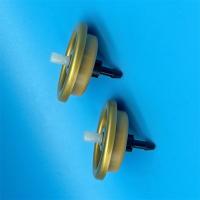 China One Inch Inverted Gold Aluminum Aerosol Valve System for Premium Hair Mousse for sale