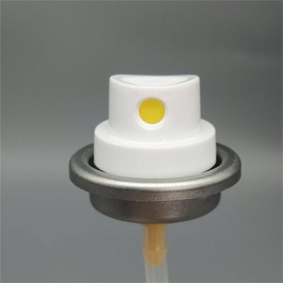 China Reliable Leak-Proof Hair Sheen Spray Valve with Actuator for Cosmetic Brands with Ergonomic Design for sale