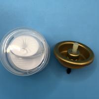 China 1 Inch Silver/Golden Aluminum Aerosol Foam Valve for Hair Mousse Sprays for sale