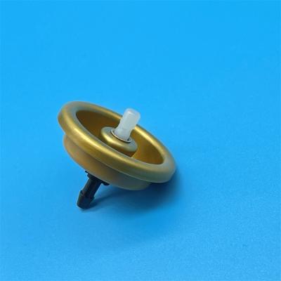 China Hair Mousse Inverted Aluminum Valve Offering Consistent Upside-Down Spray for sale