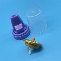 China Hair Mousse Inverted Aluminum Valve Offering Consistent Upside-Down Spray for sale