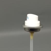 China Durable and Leak-Proof Aerosol Spray Air Freshener Valve for Automotive Interior Care Products with Temperature-Stable Performance. for sale