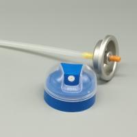 China Heavy-Duty Aerosol Actuator, Industrial Odor Neutralizer Valve for Large Spaces, 45mm Cap, High Flow for sale