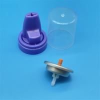 China One-Inch Hair Mousse Inverted Aluminum Valve with Anti-Clog Seal for Hair Styling for sale