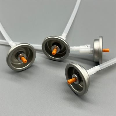 China Versatile 360 Degree Aerosol Valve With Actuator for sale