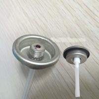 China PE Housing Aerosol Gas Can Valve With Dip Tube For Refrigerant for sale