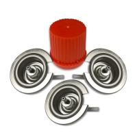 China OEM Portable Camping Gas Valve Gas Canister Valve With Buna Gasket for sale