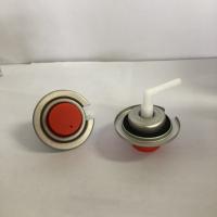 China PP Gas Cartridge Valve for Butane Fuel Canister And Butane Gas Cartridge with Metal Body for sale