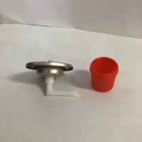 China PP Gas Cartridge Valve for Butane Fuel Canister And Butane Gas Cartridge with Metal Body for sale