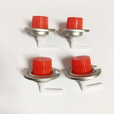 China Butane En417 Gas Cartridge Valve For Fuel Canister for sale