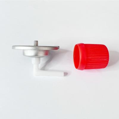 China Butane Fuel Canister And Butane Gas Cartridge One Inch High Safety Gas Cartridge Valve for sale