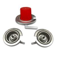 China Gas Butane Fuel Canister Valve For Cooking And Cartridge Use for sale
